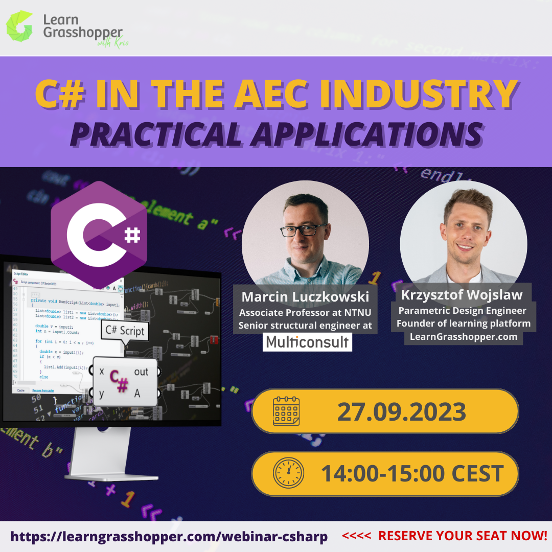 Webinar - Csharp - Learn Grasshopper