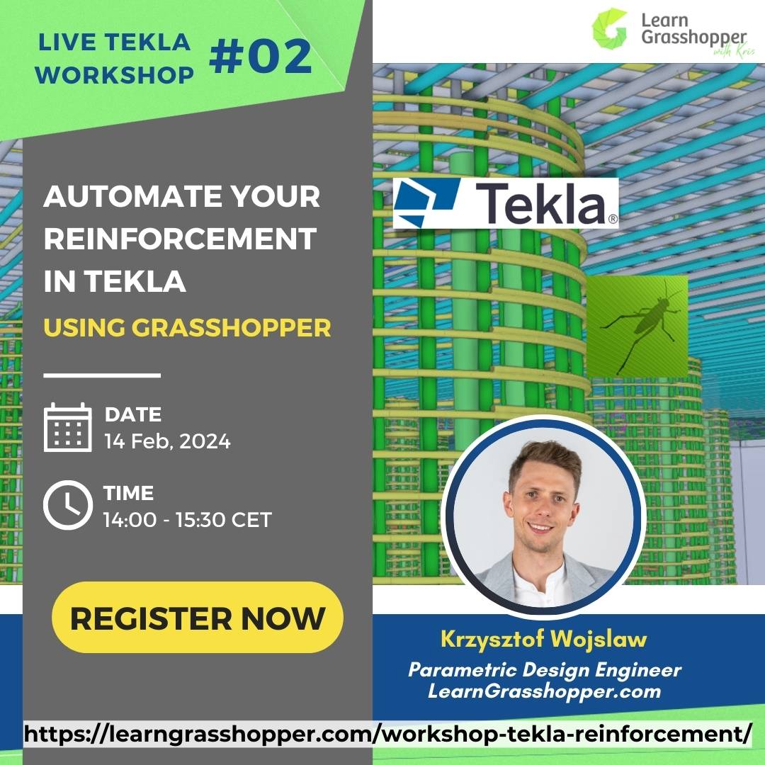Workshop - Automate your reinforcement in Tekla using Grasshopper ... Workshop - Automate your reinforcement in Tekla using Grasshopper ...