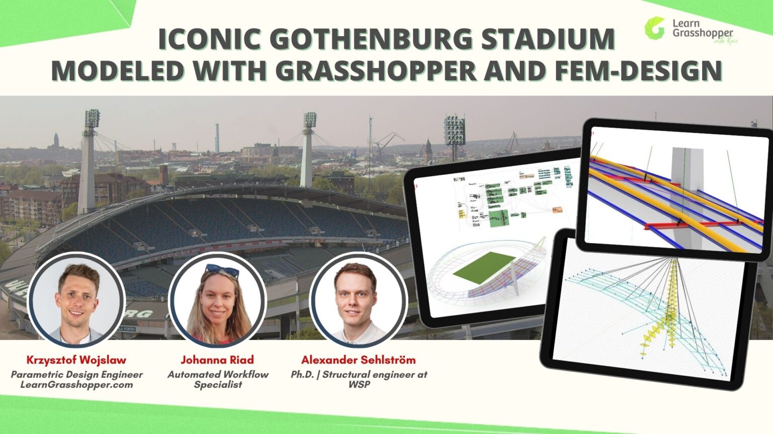 Webinar - FEM Design - Learn Grasshopper
